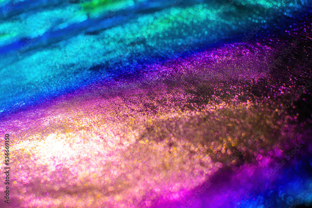 Rainbow holographic background. Neon and holographic gradient. Stock ...