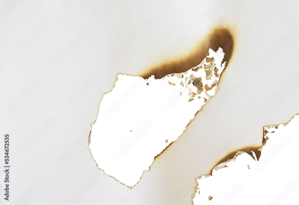burnt paper frame for texture overlay. damaged white paper with burnt ... burnt paper frame for texture overlay. damaged white paper with burnt ...