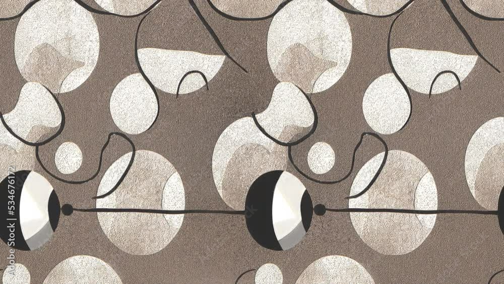 seamless looping neutral and white grungy classic abstract surface ...