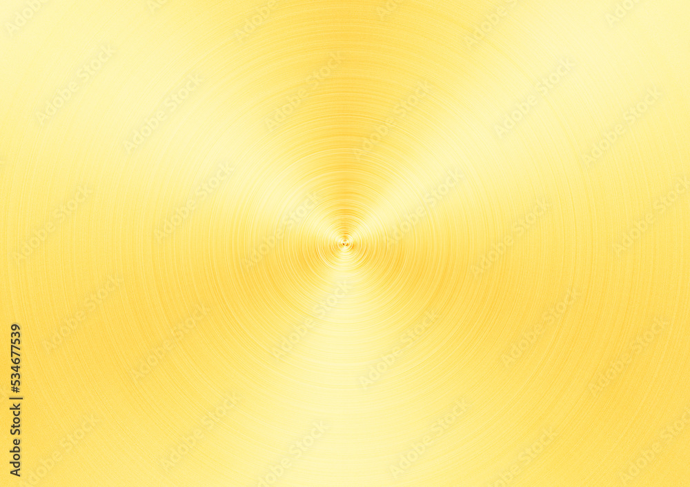 Abstract metallic background, gold gradient metal material illustration ...