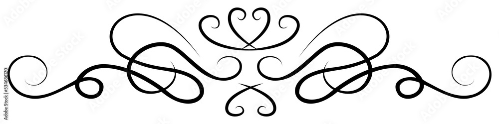 Curly Design Clipart