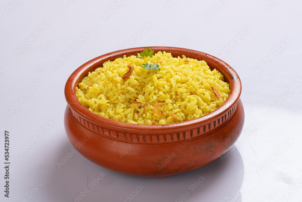 Bengali dish khichdi or khichuri made from a combination of lentils and ...