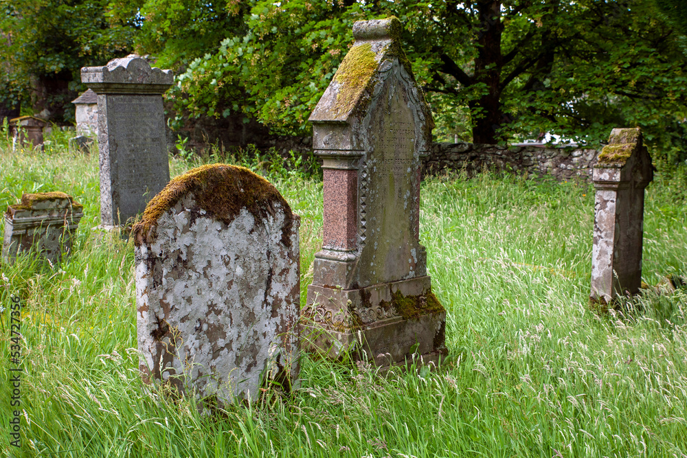 Kilmahog Cemetery, is located at Kilmahog, Callander, Stirlingshire ...