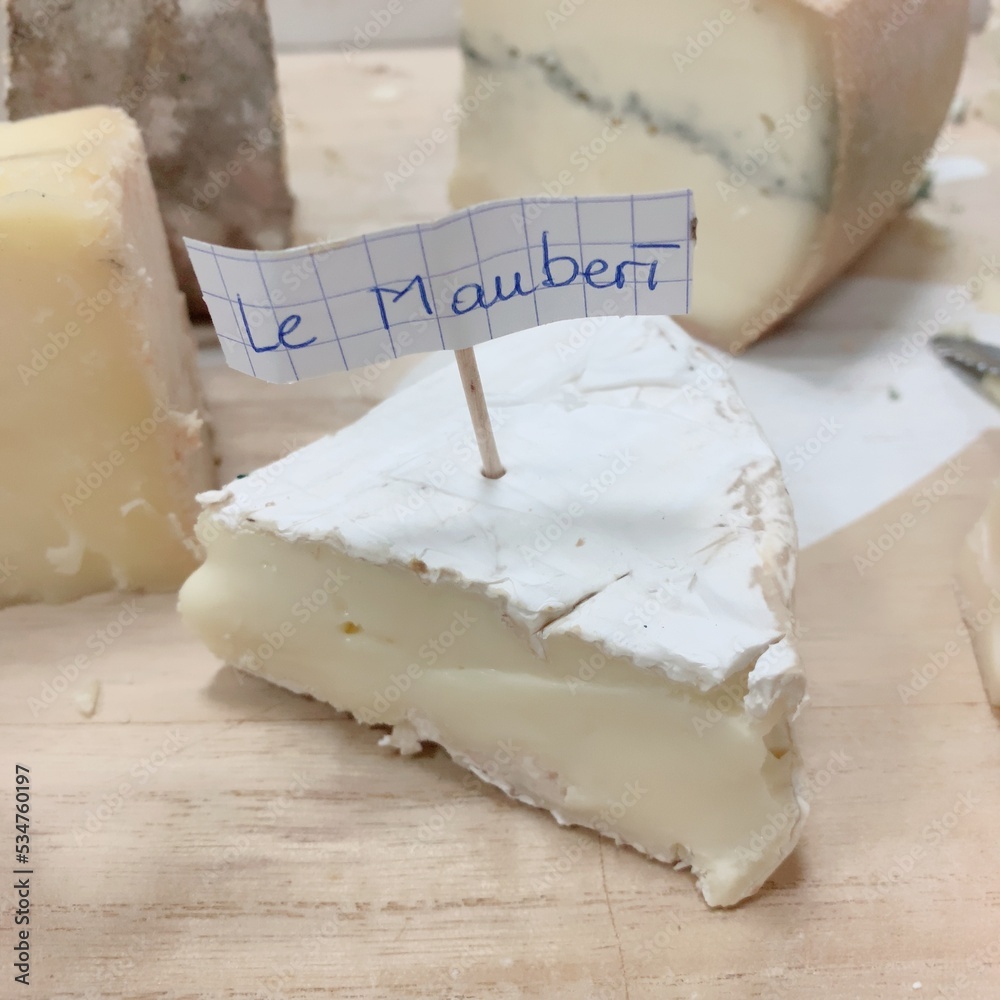 Le Brie pasteurisé "Maubert" est un fromage au lait entier pasteurisé à ...