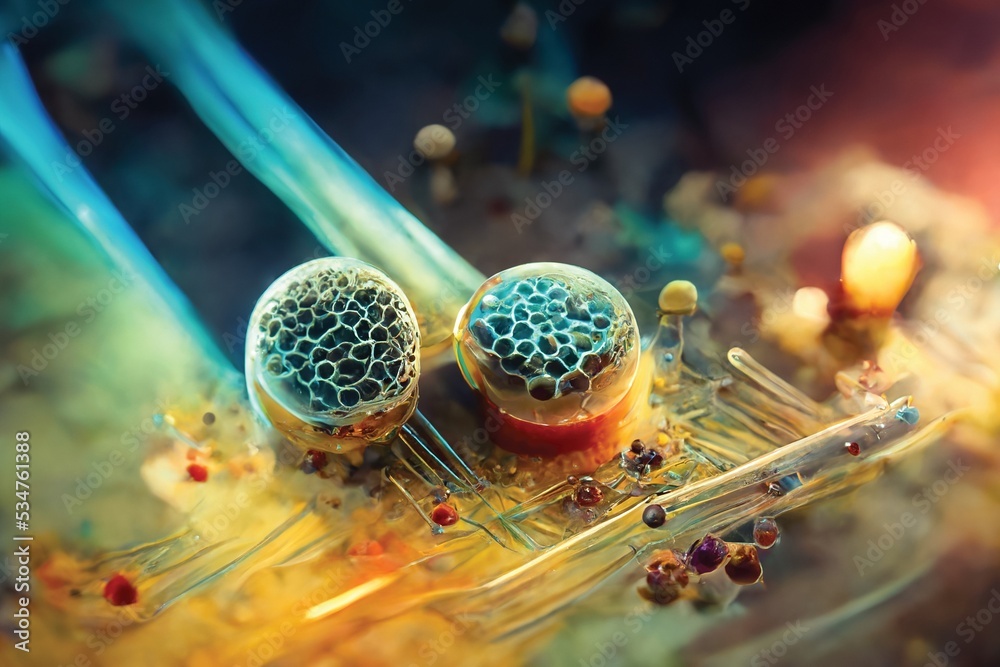 Life Abstract Background