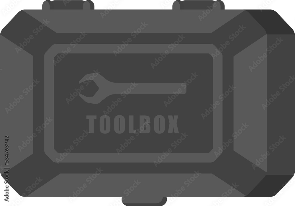 cartoon toolbox Stock Illustration | Adobe Stock