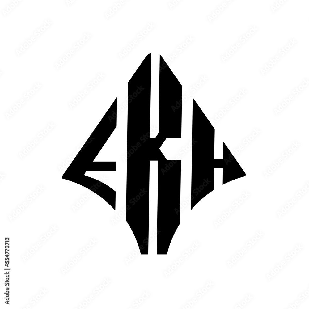 Vetor do Stock: EKH logo. EKH letter. EKH letter logo design. EKH ...
