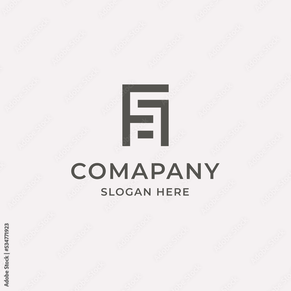 Initial logo Fa. Alphabet letter icon logo FA Stock Vector | Adobe Stock