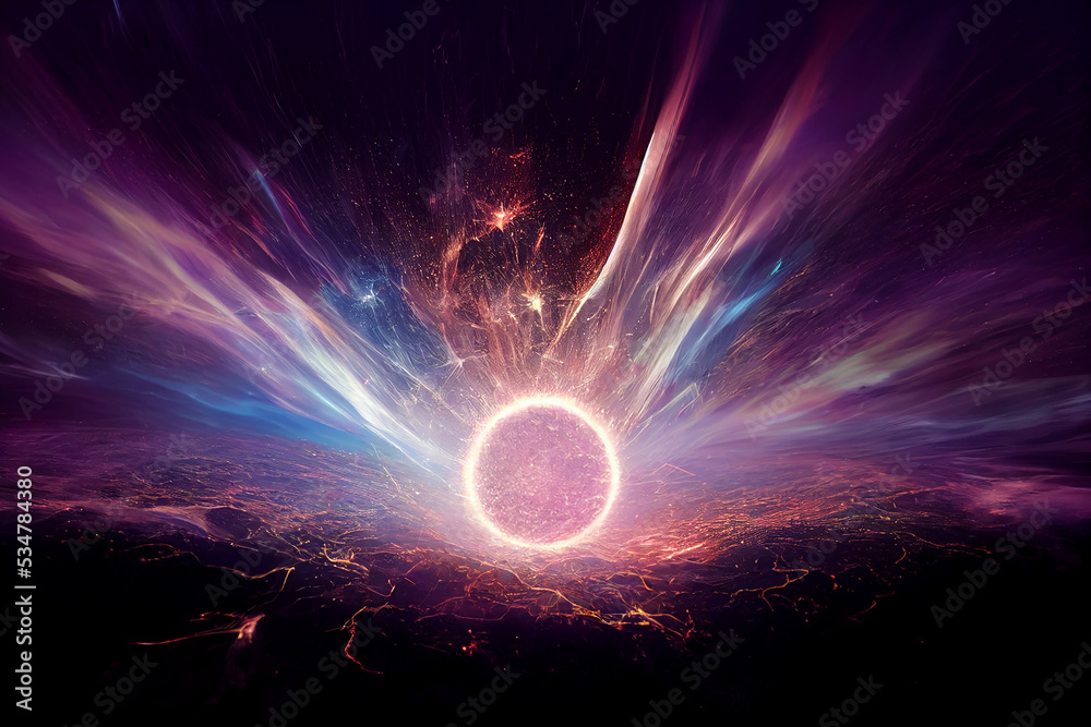 3d Background Supernova