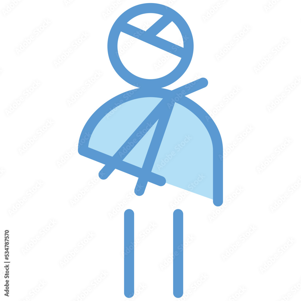 arm sling, broken bone, cast, damage, head injury, hurt, medical ...