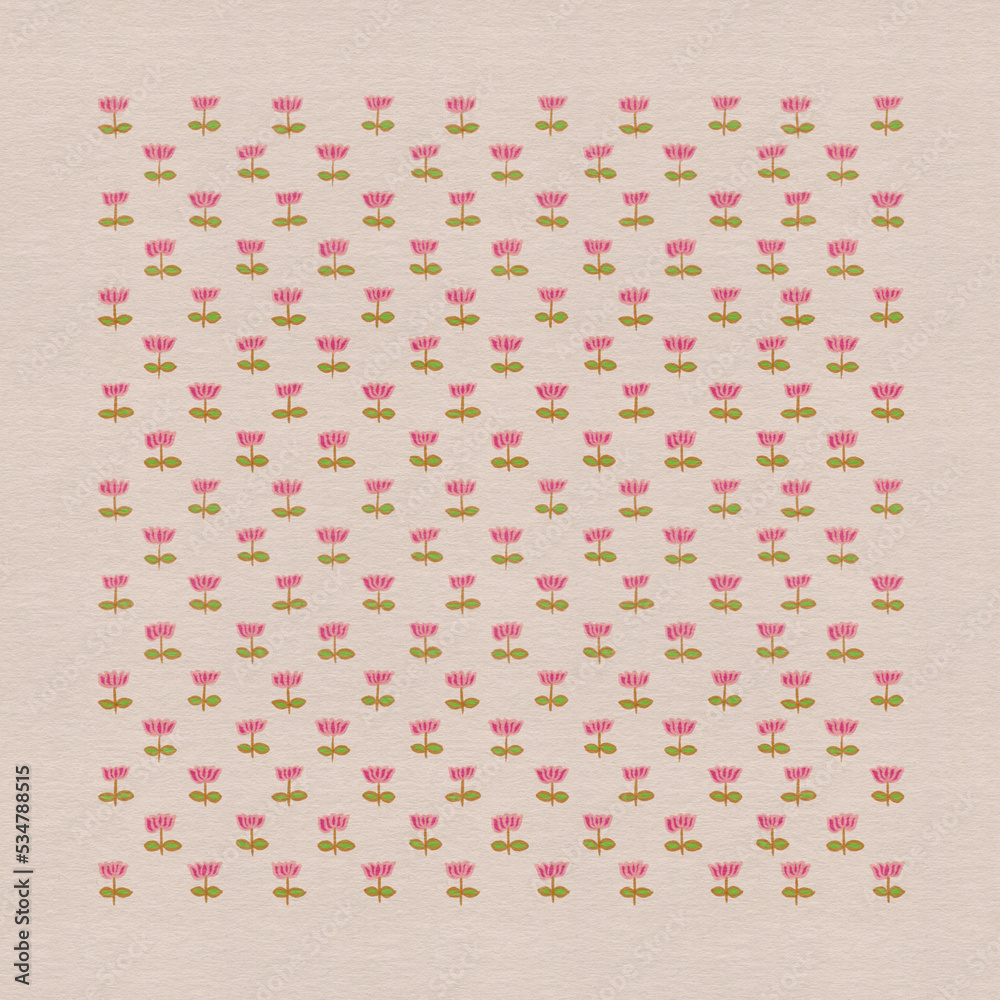 Seamless Pattern - Indian Traditional Rajasthani miniature painting ... Seamless Pattern - Indian Traditional Rajasthani miniature painting ...