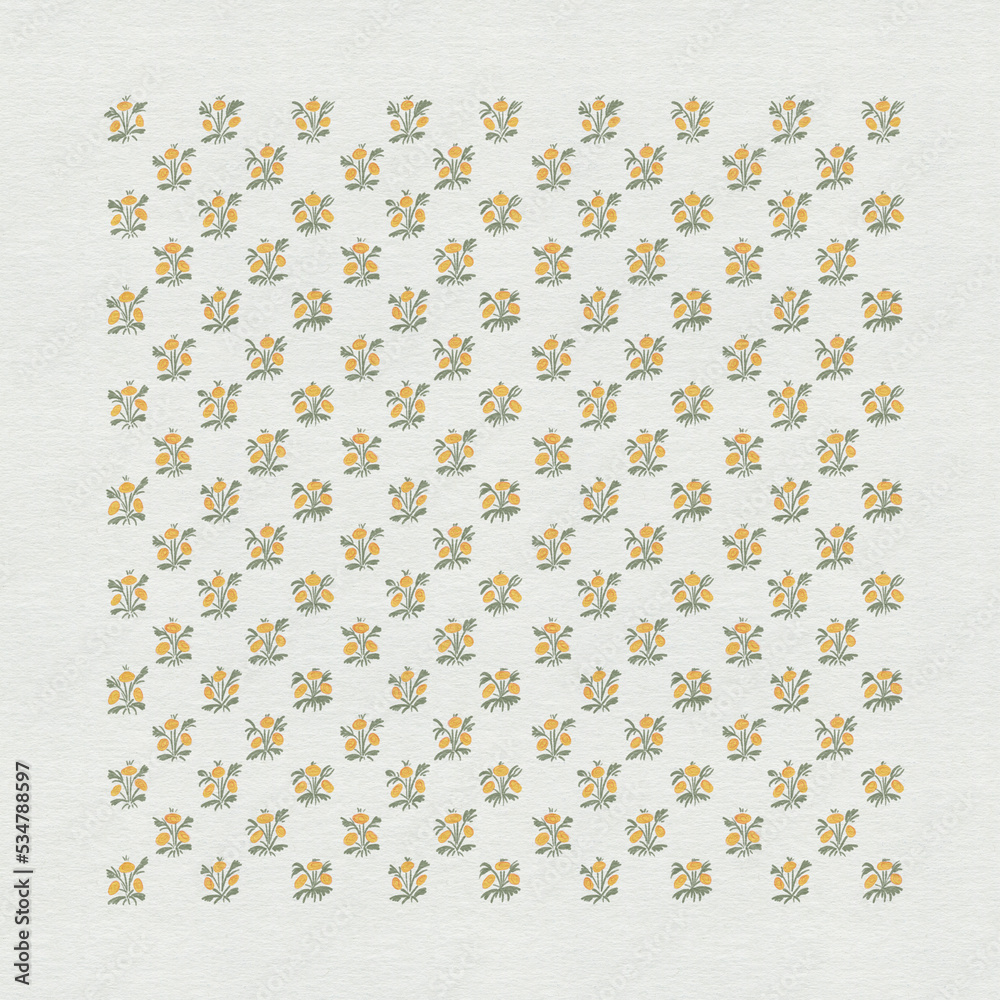 Seamless Pattern - Indian Traditional Rajasthani miniature painting ... Seamless Pattern - Indian Traditional Rajasthani miniature painting ...
