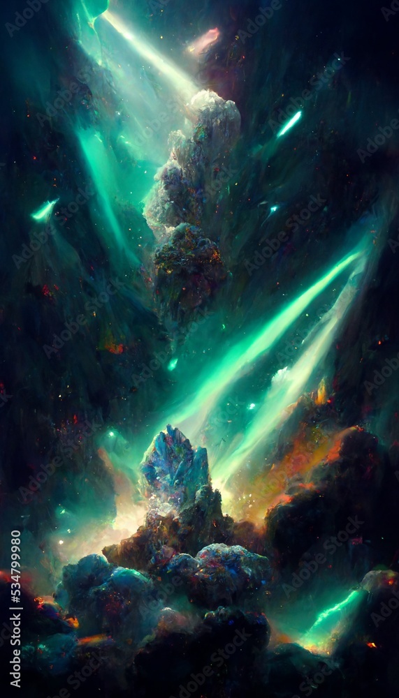 Planets Crashing Wallpaper