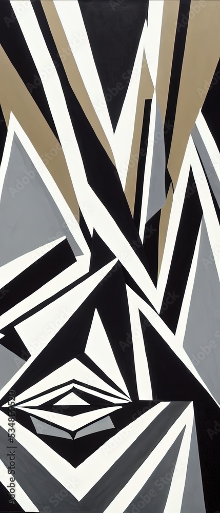 highly detailed background image black Scalene triangle and Grey ...