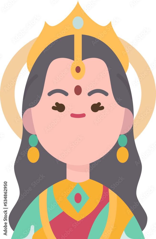 parvati icon Stock Vector | Adobe Stock
