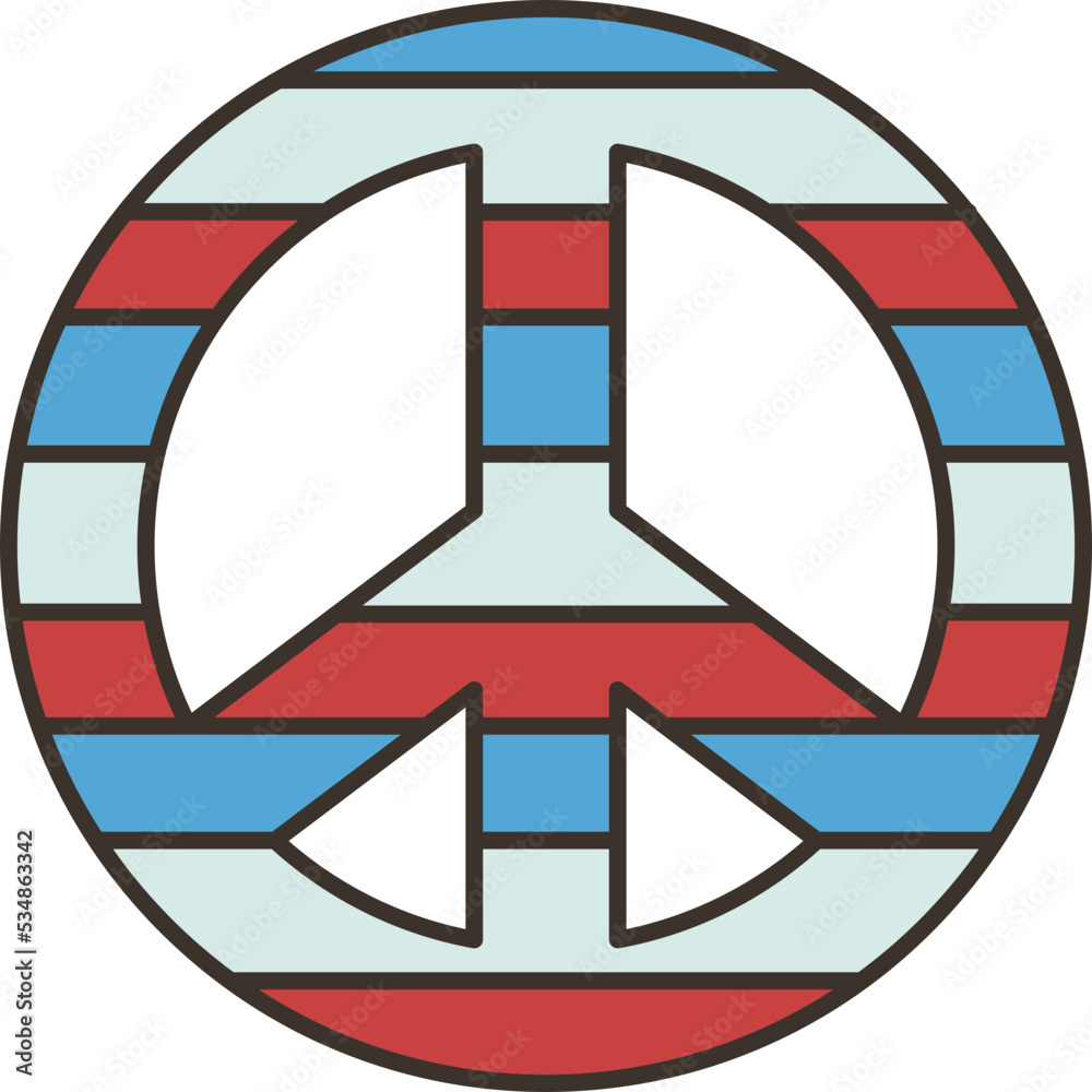 peace icon Stock Vector | Adobe Stock