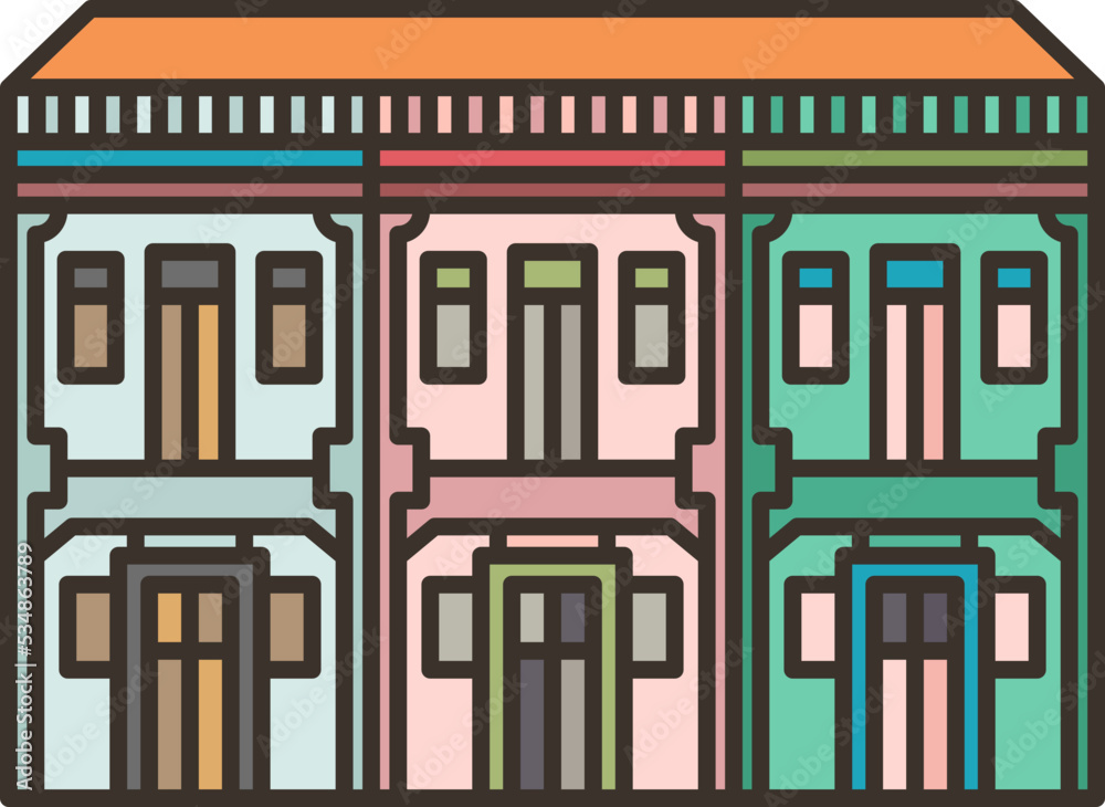 peranakan icon Stock Vector | Adobe Stock