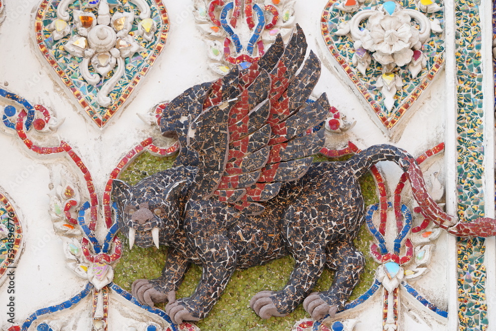 Wat Pariwat, Bangkok, Thailand for tourists to see and take pictures ...