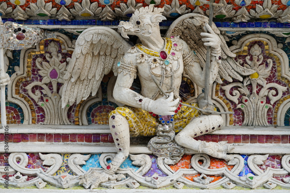 Wat Pariwat, Bangkok, Thailand for tourists to see and take pictures ...