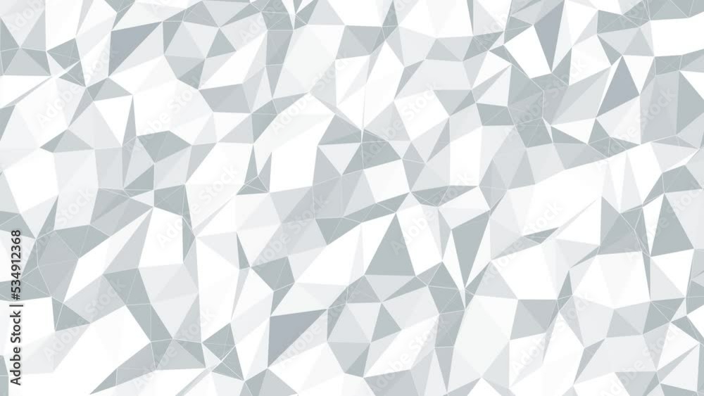 Soft low poly motion white background. Low Poly corporate white ...