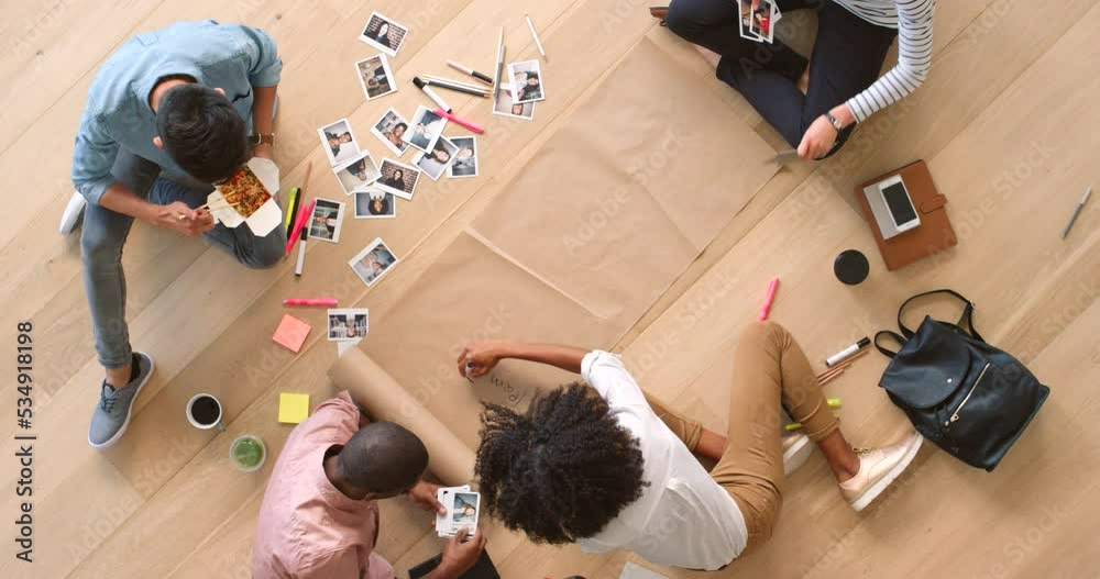 Team management, planning and business people with startup ...