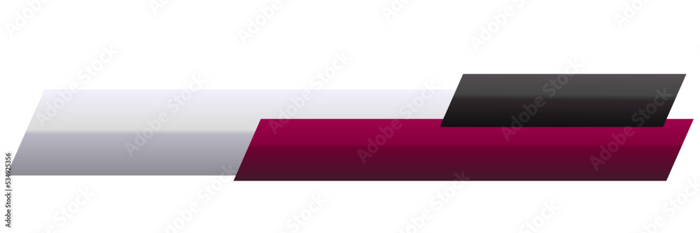 modern lower third name tag template Stock Vector | Adobe Stock