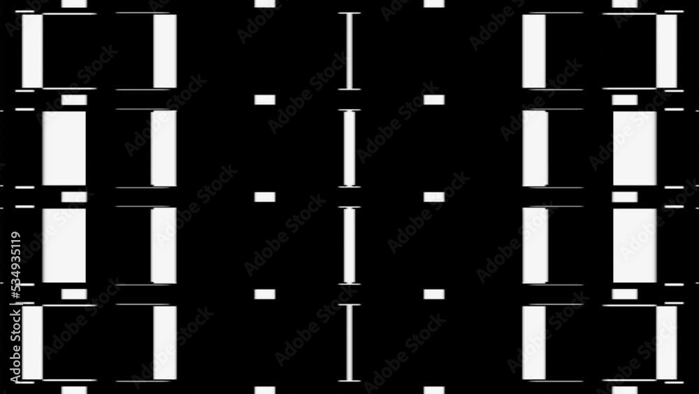 Animated abstract patterns. Looped graphic background of geometric ...