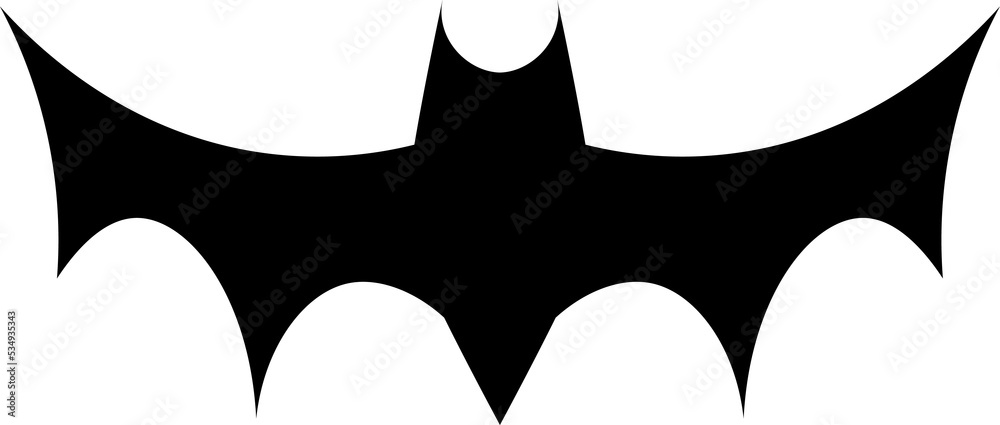 bat design illustration isolated on transparent background Stock ...