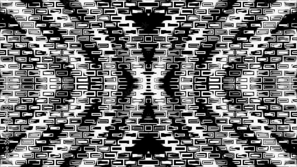 Video Stock Animated abstract patterns. Looped graphic background of ...