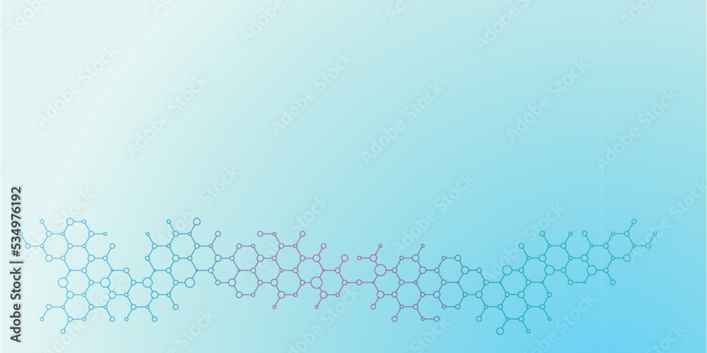 Abstract medical background in flat style. Template design with concept ...