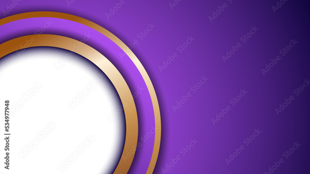 luxury purple background with gold outline. abstract background. luxury ...