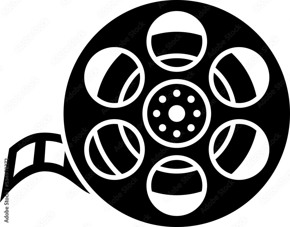 film icon Stock Vector | Adobe Stock