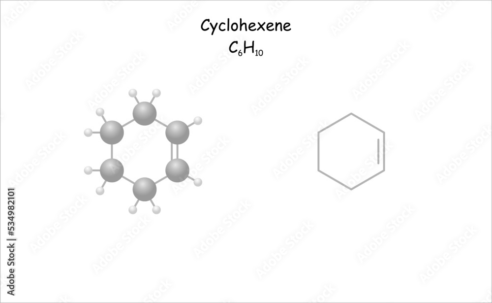Structural Formula Of Cyclohexene