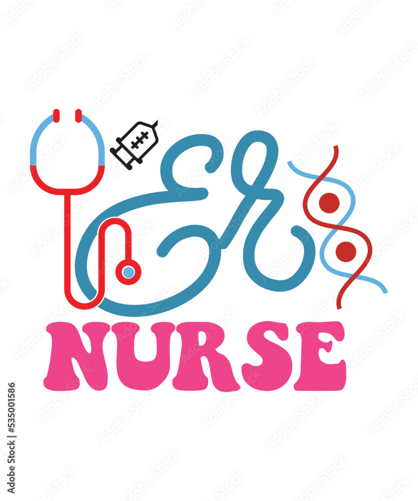 Vetor do Stock: Nurse Svg Design,Nurse Svg Bundle, Stethoscope Svg ...