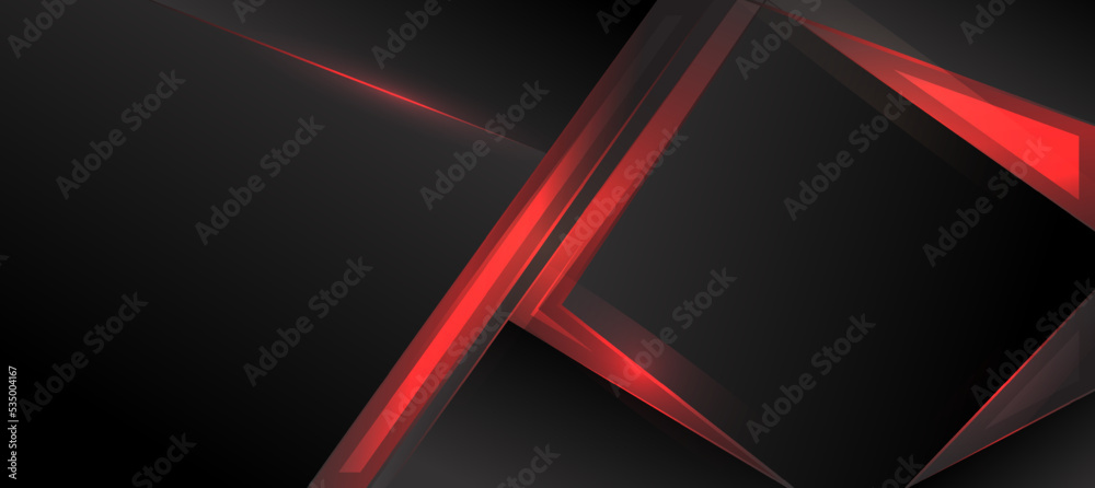 black abstract , polygon, elegant background ,red abstract, premium ...