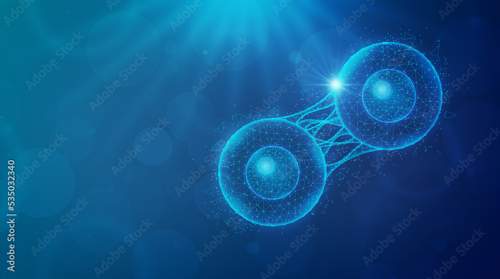 Cell Coding and Cell Reprogramming - Conceptual Illustration Stock ...