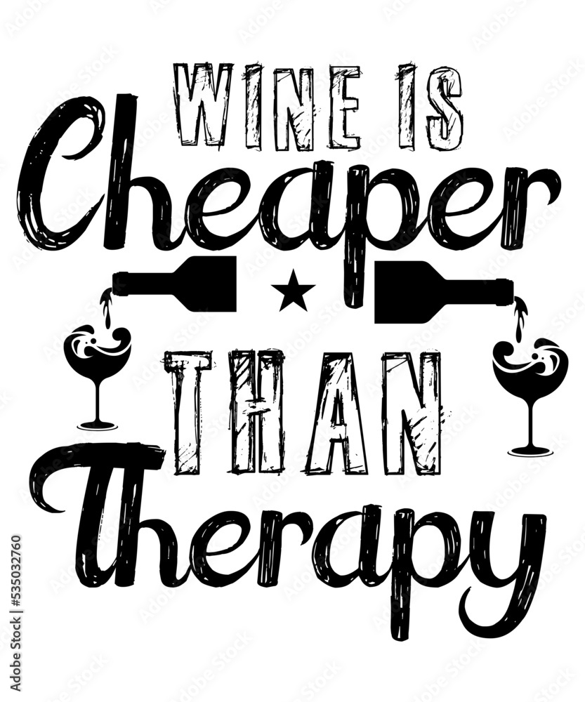 Wine Svg Bundle Funny Wine Quote Svg Bundle Wine Glass Svg Svg