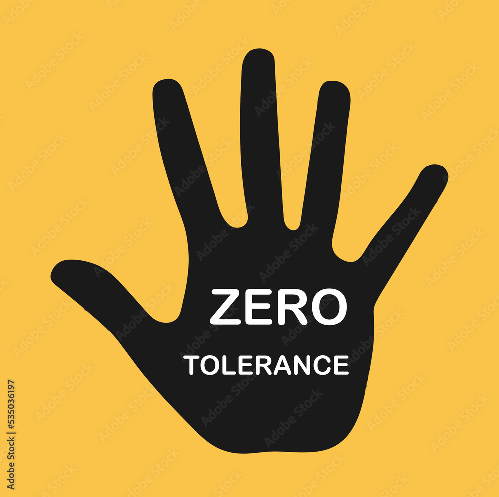 Conceptual . Social problems of humanity. Stop zero tolerance. Stock ...