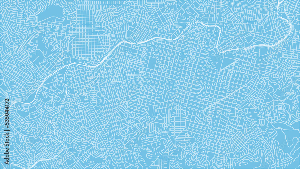 Digital web background of Bordeaux. Vector map city which you can scale ...