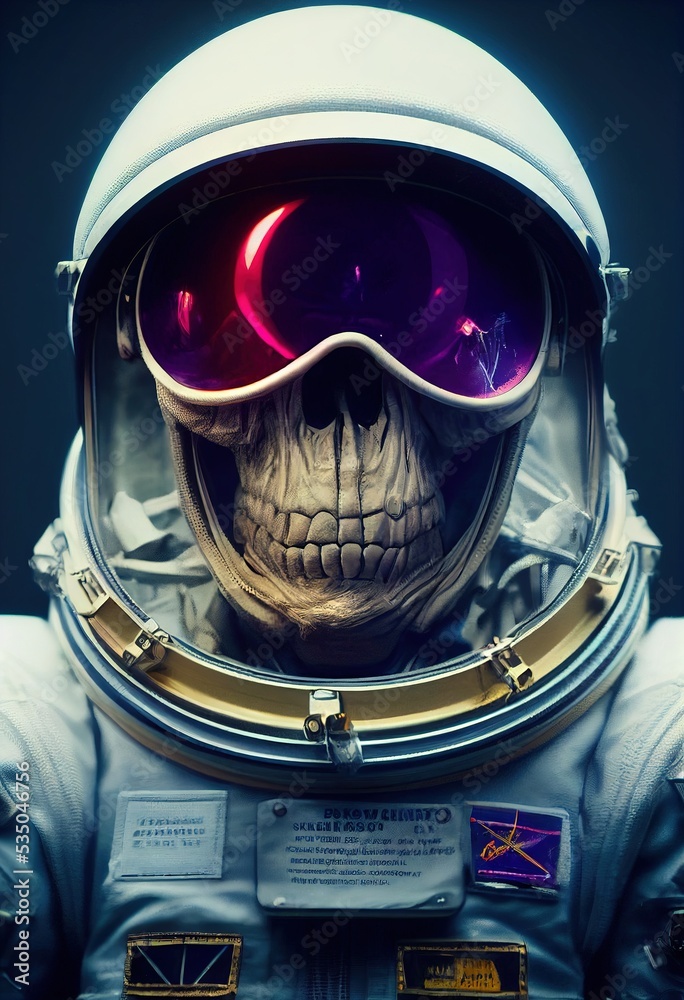 Skeleton Astronaut
