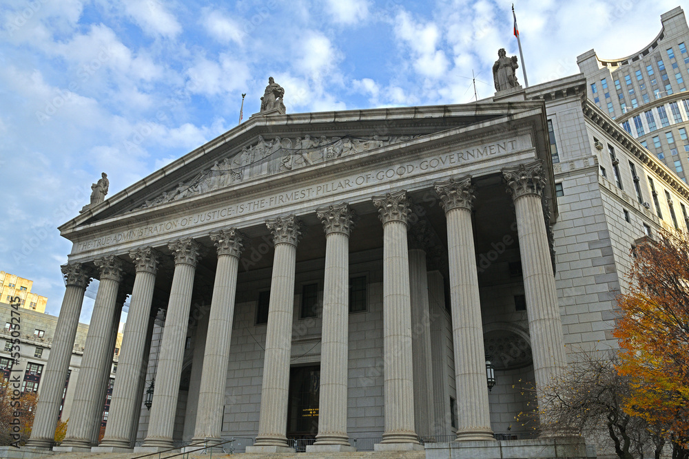 New York State Supreme Court Building, originally known as New York ...