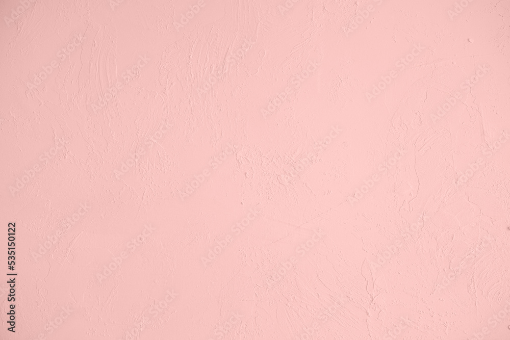 Saturated pastel light pink colored low contrast Concrete textured ...
