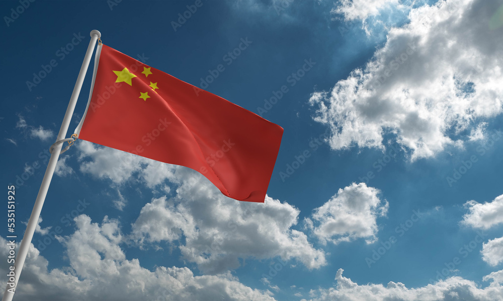 Chinese flag images store