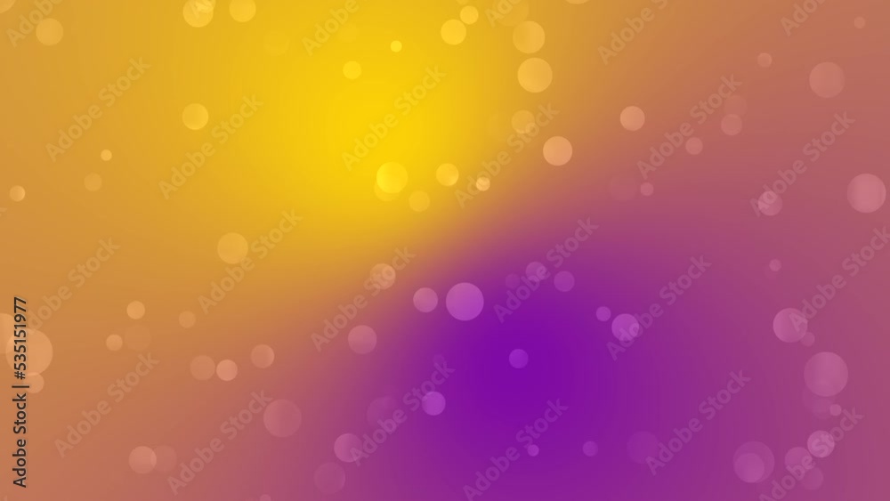 Vidéo Stock School Bus Color and Shade Of Violet bokeh gradient background loop motion. Moving ...