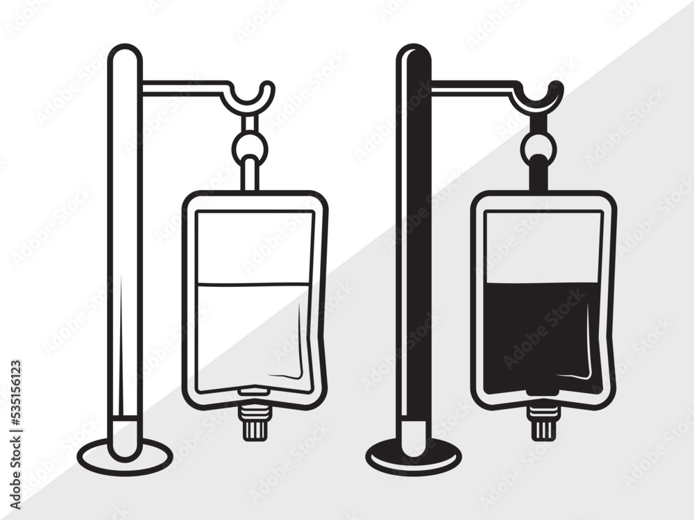 Blood Bag SVG, Blood Bag, Blood Svg, Blood Bag Icon Svg, Blood Donation ...