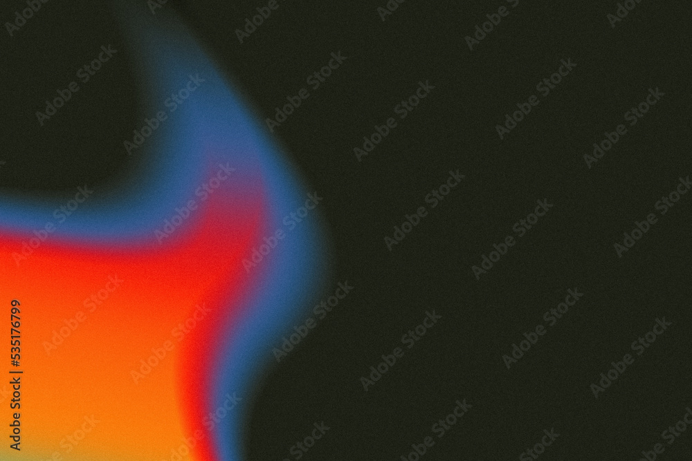 retro vibrant gradient background with thermal heatmap effect and grain ...