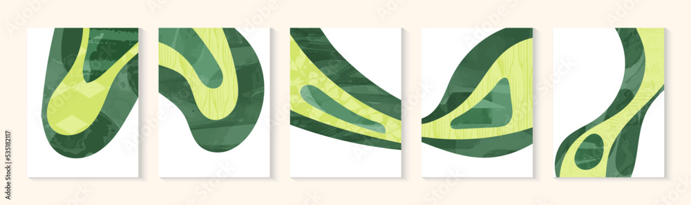 Green abstract rice field top view with texture vector background ...