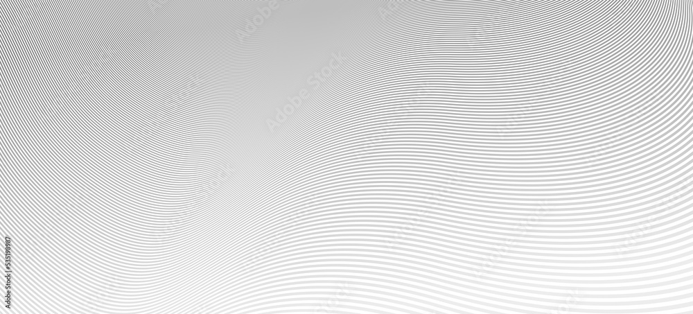 Linear abstract background, vector design 3D lines in perspective ...