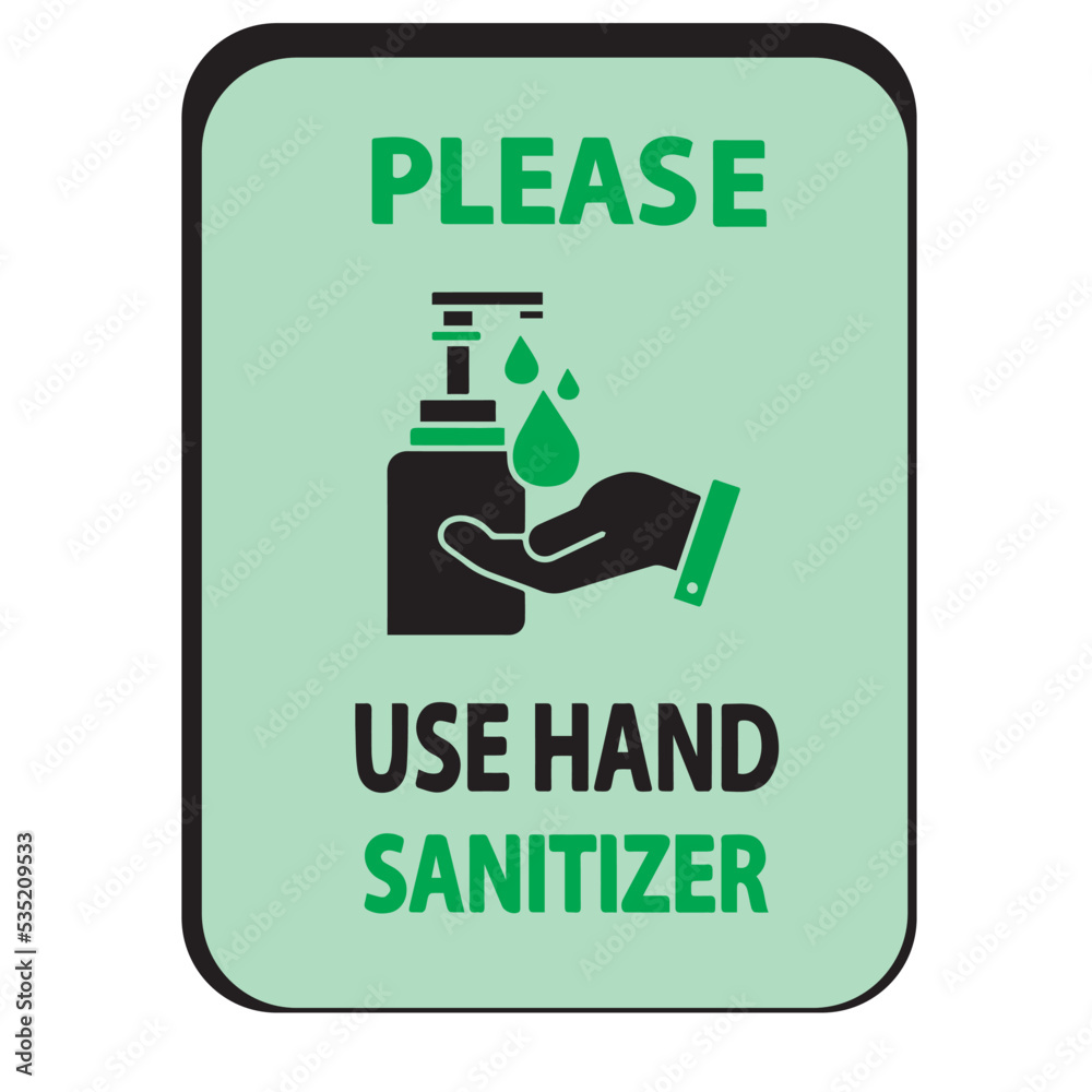 please use hand sanitizer before entering safety sign during covid 19 ...
