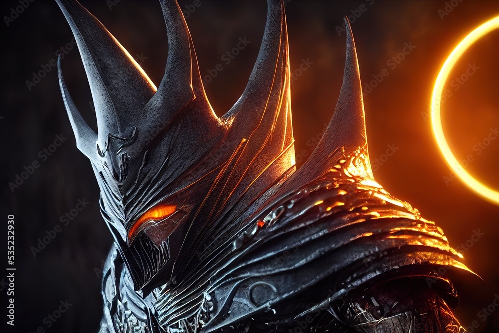 Evil Antagonist - Huge Fantasy Battle - Digital Art, Concept Art, 3D ...